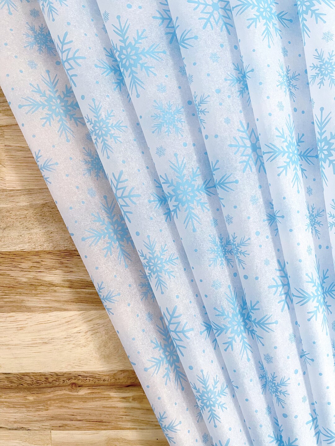 Let It Snow Tissue Paper, Pack of 6 // Snow Tissue / Gift Wrap / Snow ...