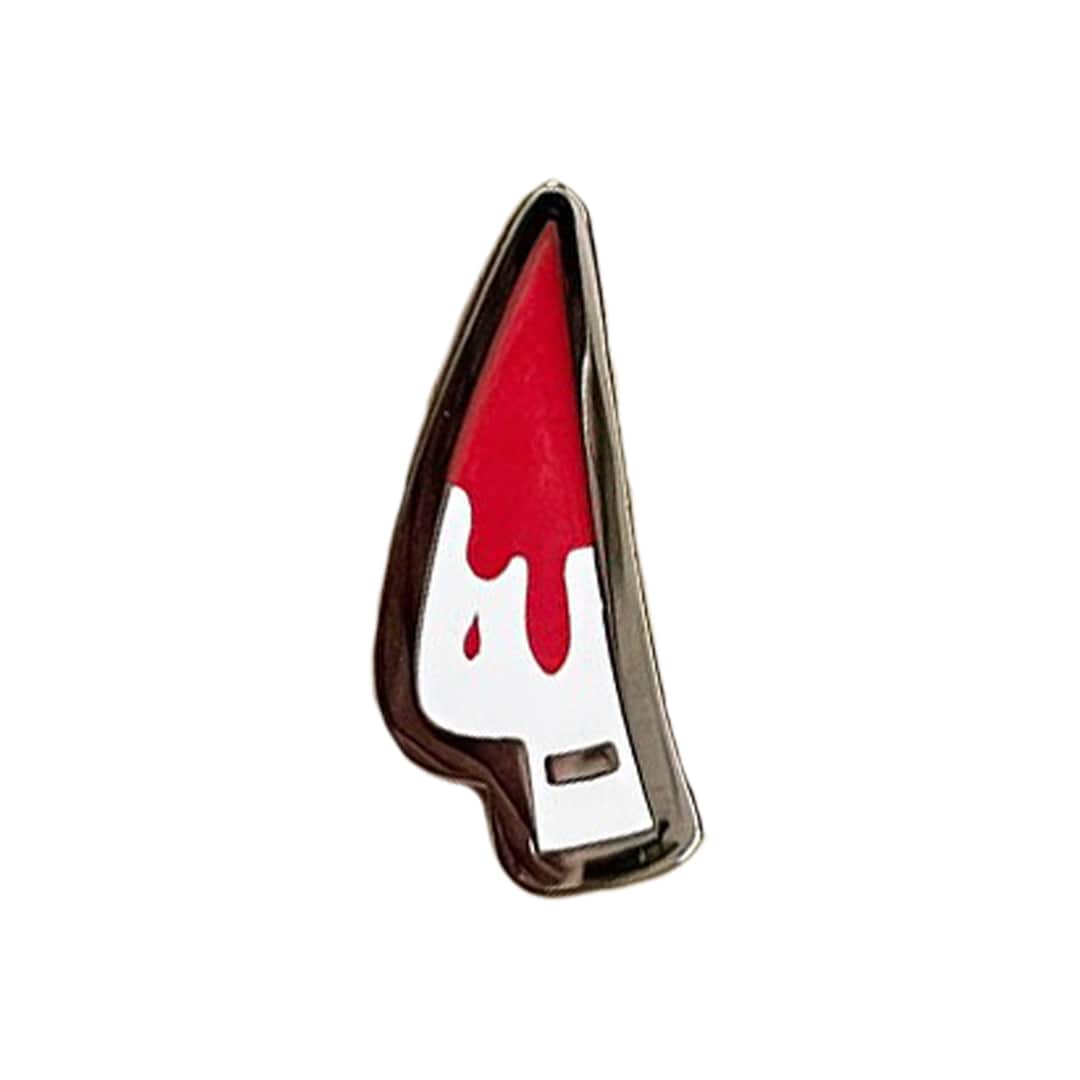 Bloody Knife Enamel Pin // Lapel Pin / Pin Collector / Hard Enamel ...