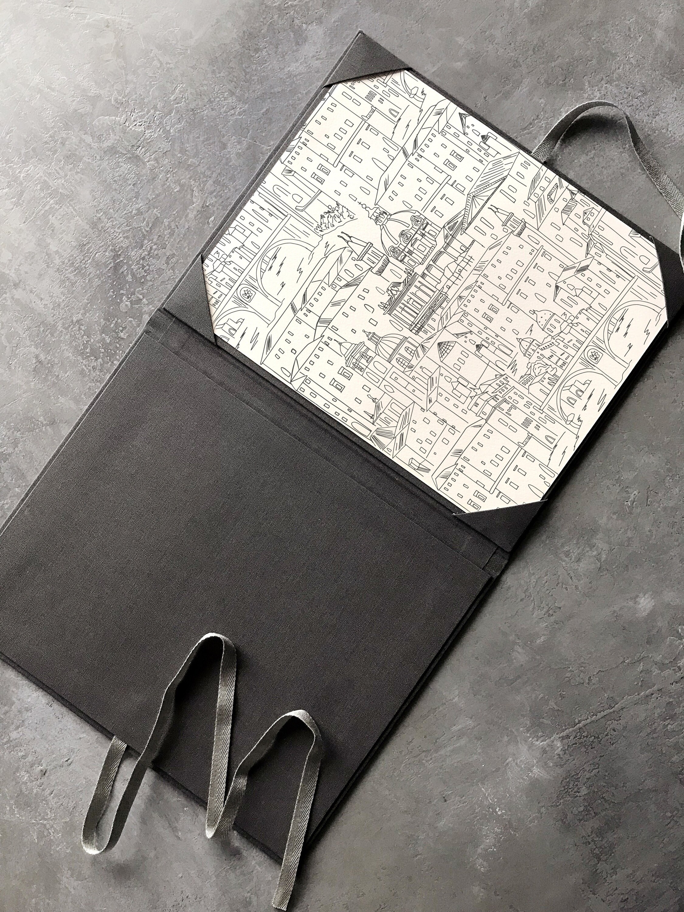 Invitation Folio //wedding Keepsake // Invitation Holder // | Etsy