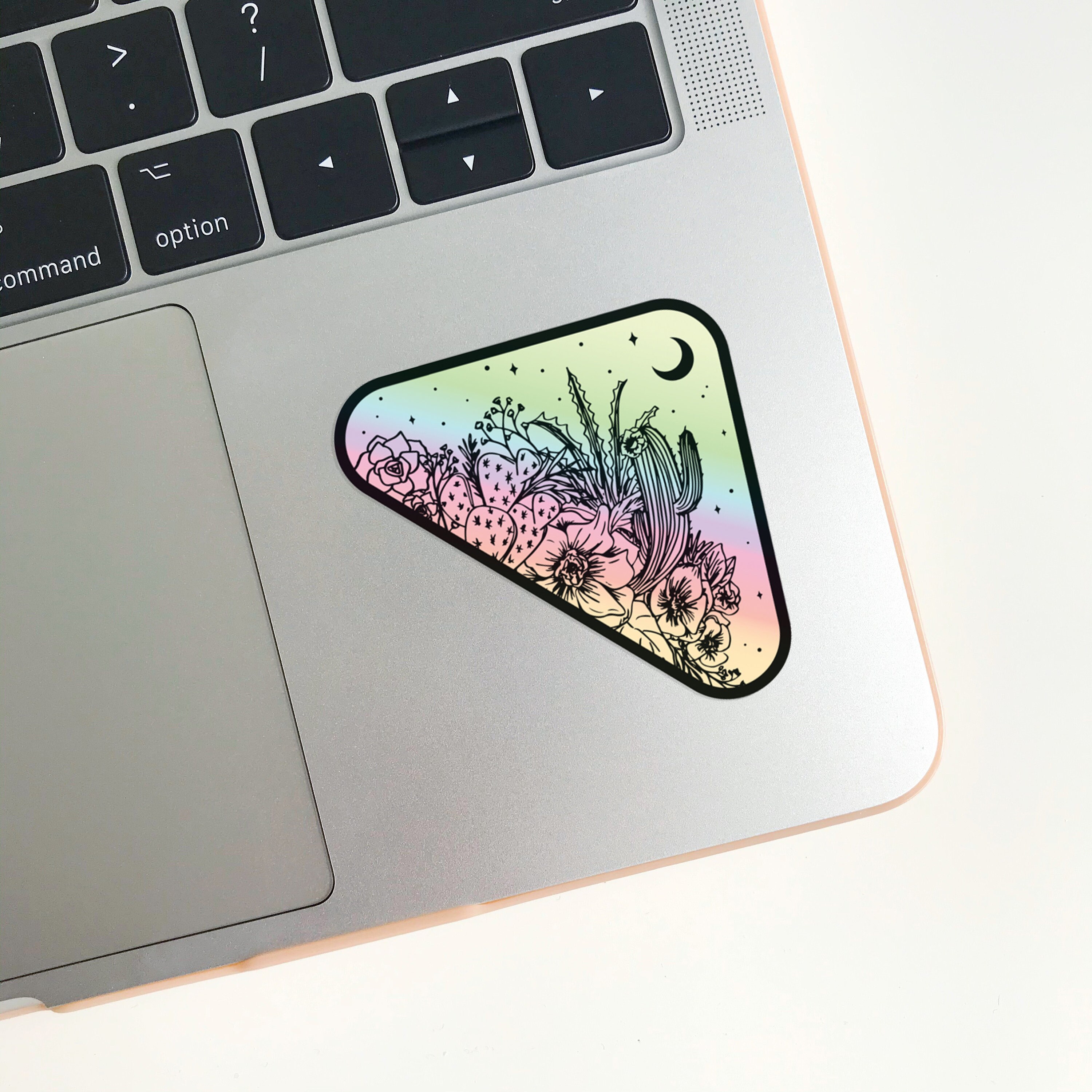 Holographic Desert Flowers Sticker // Desert Rose / Succulent / Cactus ...