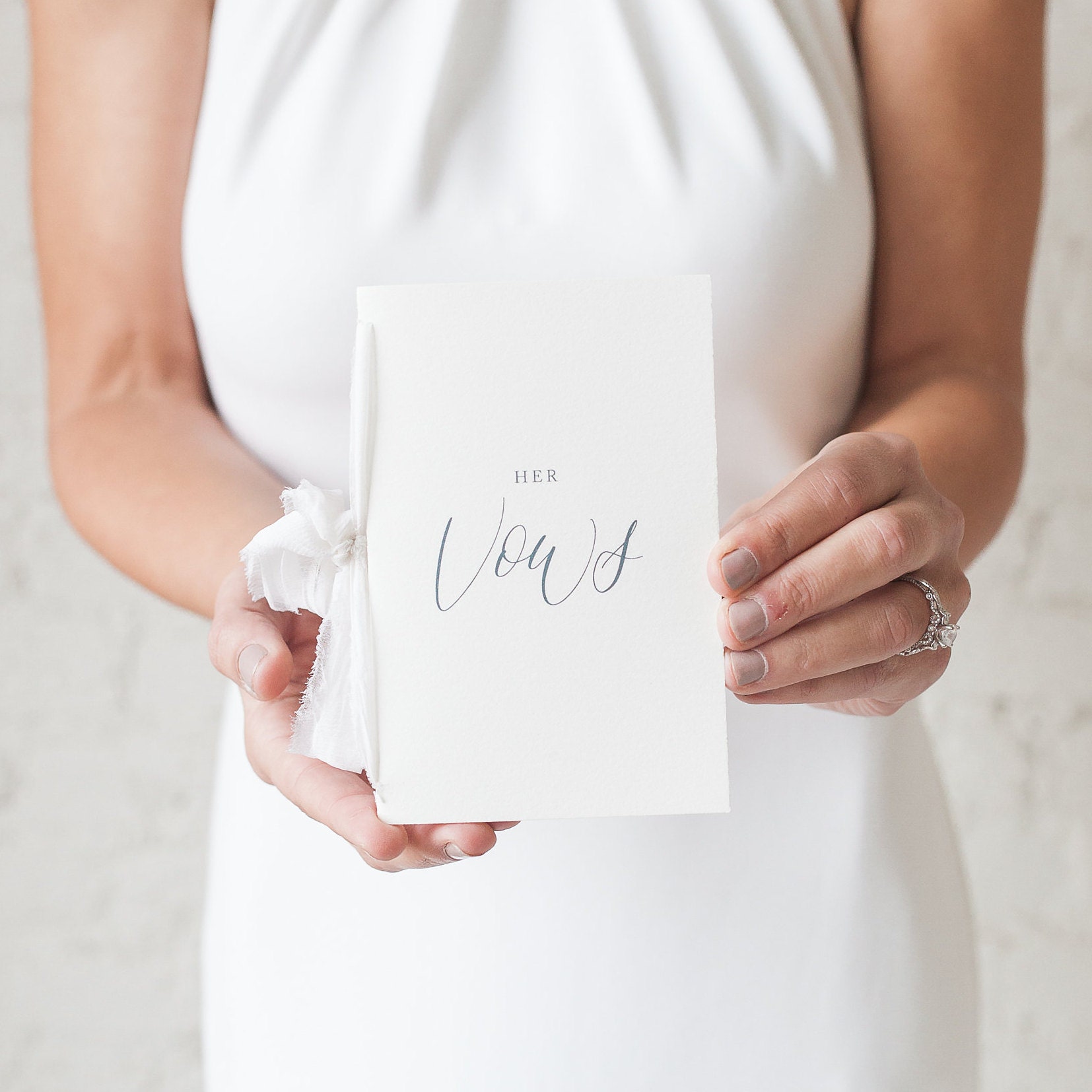 Vow Books Set of 2 //calligraphy vow book // personalized vow | Etsy