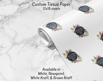 Branded Tissue Paper - Etsy