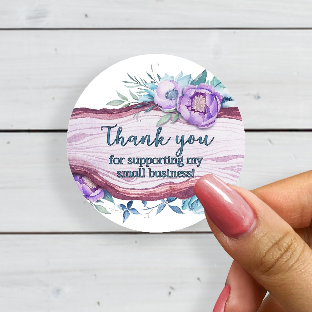 Personalized Business Sticker Pack: Custom Logo Labels for Small ...