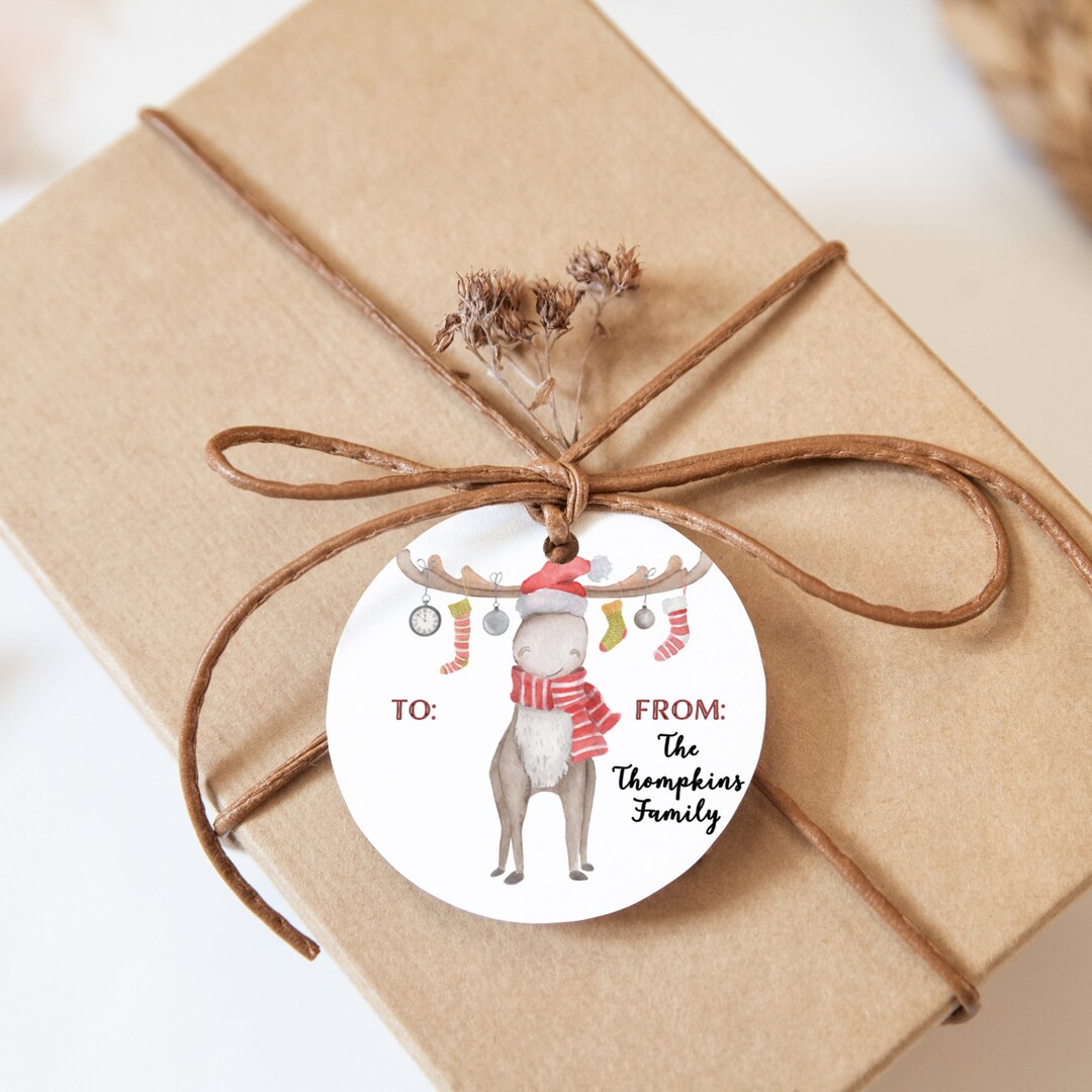 Custom Birthday and Christmas Gift Tags Celebratory Hang Tags for ...