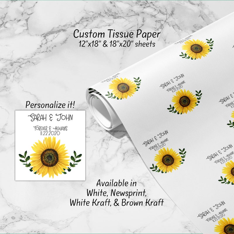 Tissue Paper Sunflowers - Etsy