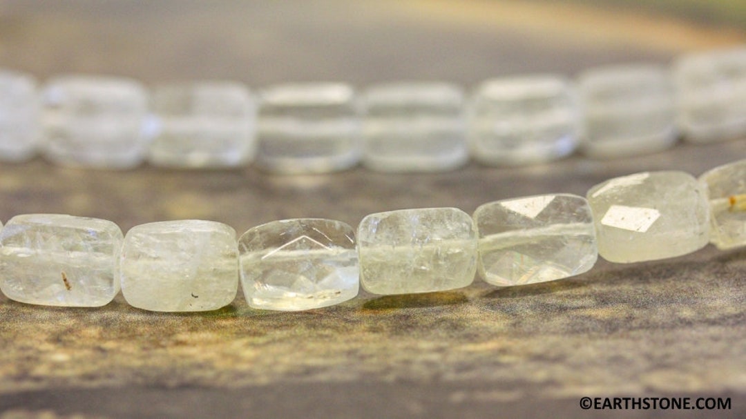 M/ Yellow Calcite 7x10mm Cushion Cut Beads 15.5" Strand Natural ...
