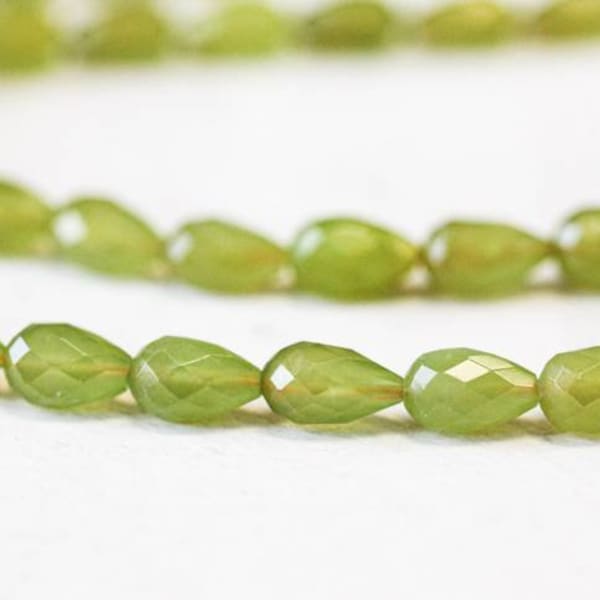 Yellow Green Stone - Etsy