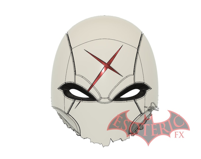 Red Hood Mask 3D Model STL Files - Etsy Denmark