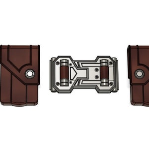 Star Lord (comic Suit) Belt Pieces - 3d File STL - Etsy