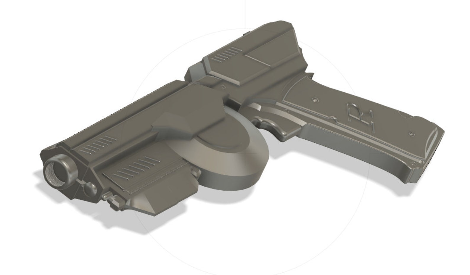 Red Hood Pistol 3d file STL | Etsy