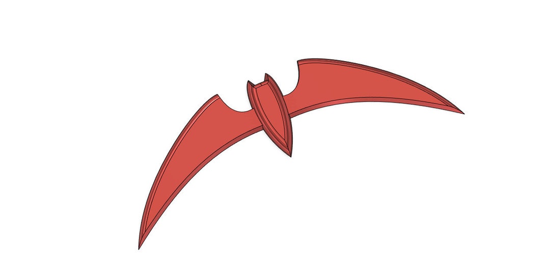 BTAS Style Red Hood Batarang - Etsy