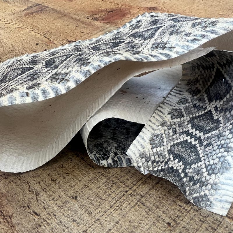 Snake Skin Boots - Etsy