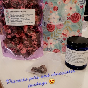 Placenta Truffle Chocolates! Placenta Encapsulation Chocolates! Great ...