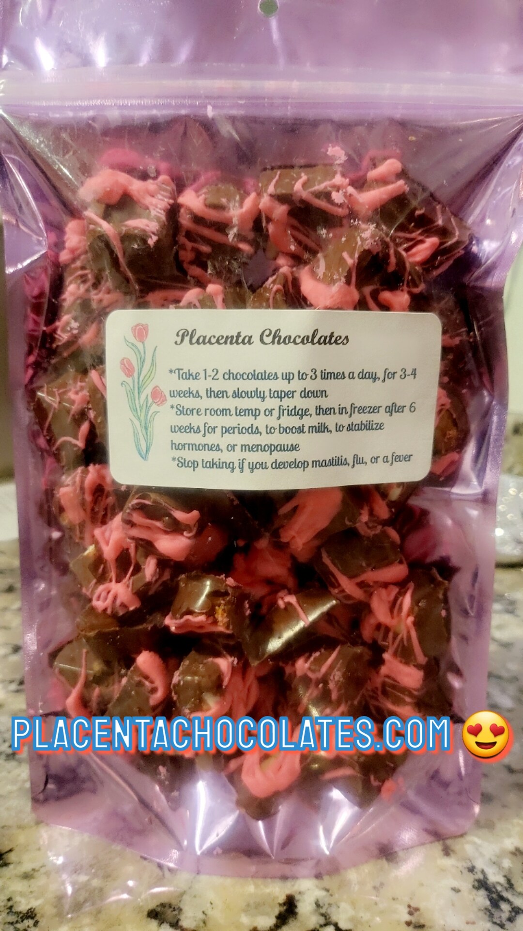 Placenta Truffle Chocolates! Placenta Encapsulation Chocolates! Great ...