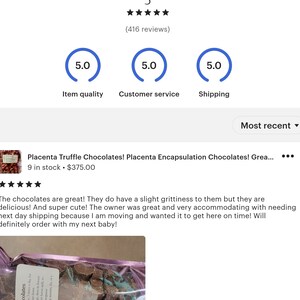 Placenta Truffle Chocolates Placenta Encapsulation Chocolates Great ...