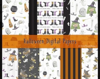 Trick or Haunt Make Your Own Halloween Party Favors Kits - Etsy