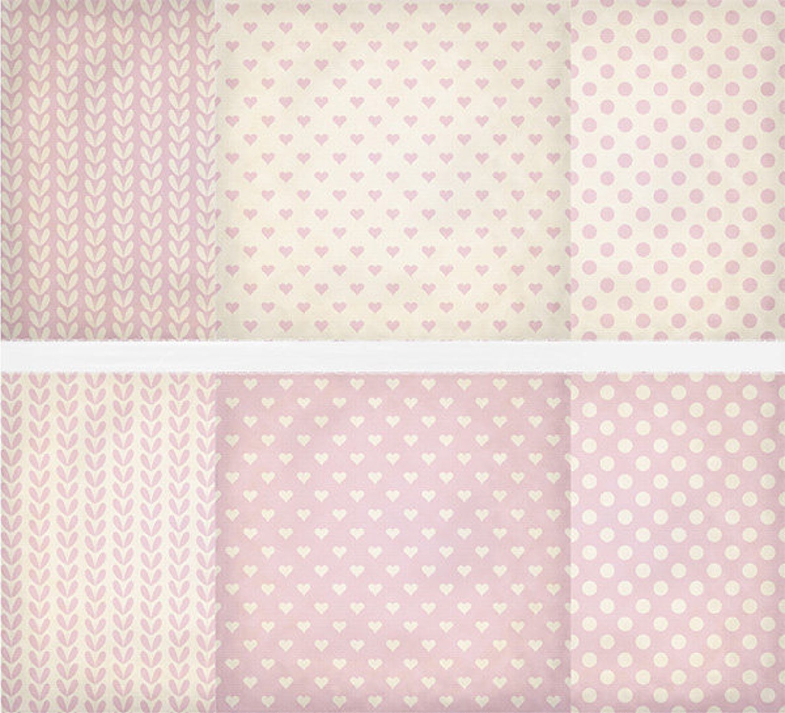 Shabby Chic Baby Pink Digital Paper-baby Girl Digital - Etsy