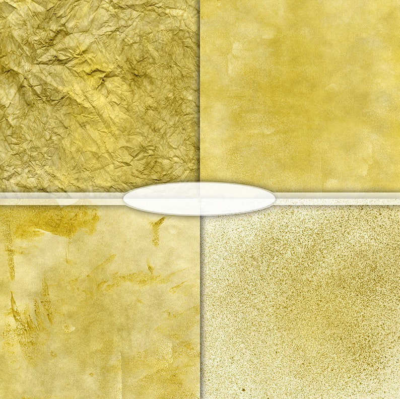Gold Digital Paper Gold Foil Textures Gold Shiny Metallic Gold | Etsy
