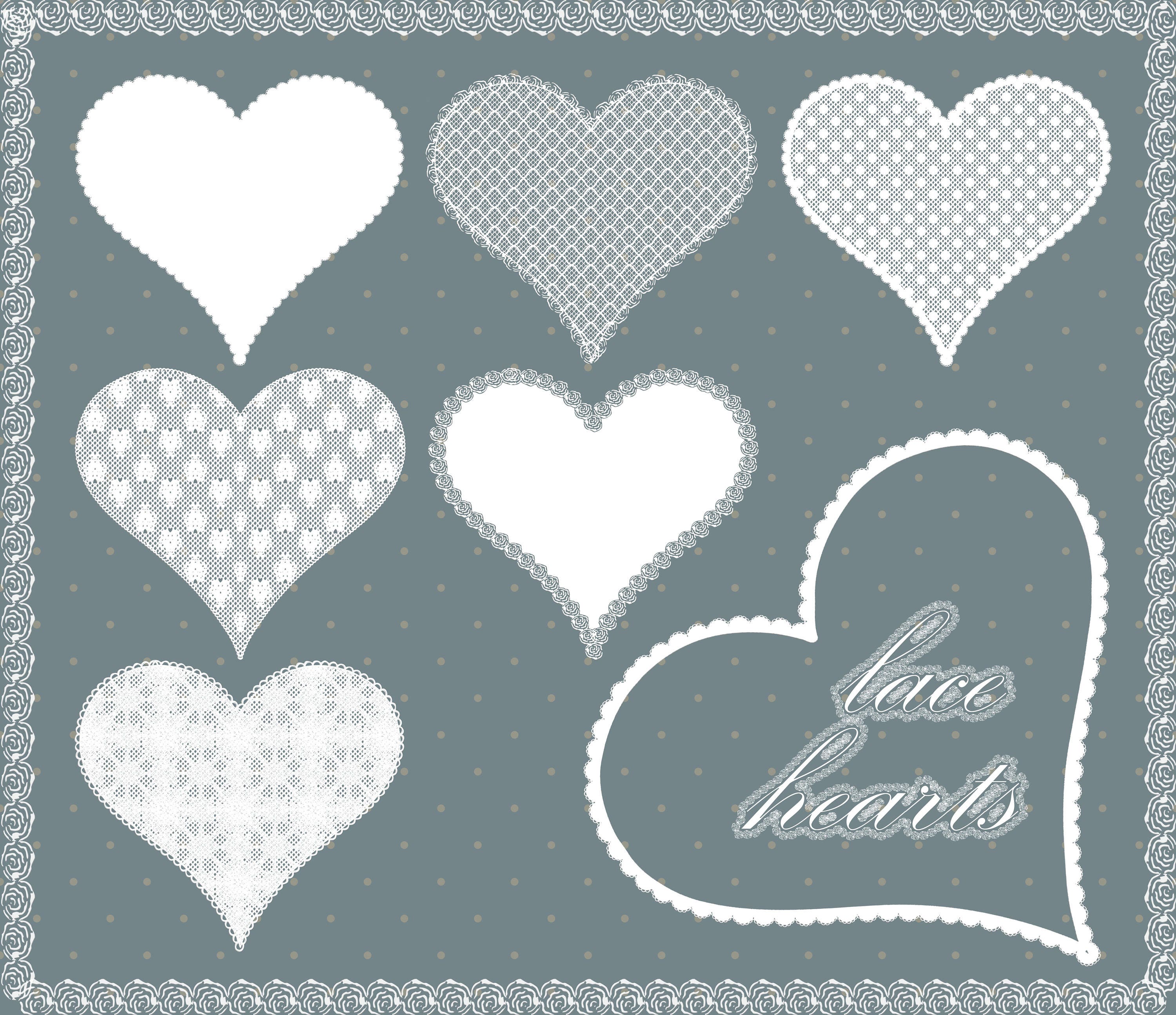 Valentine Heart Clipart Black And White