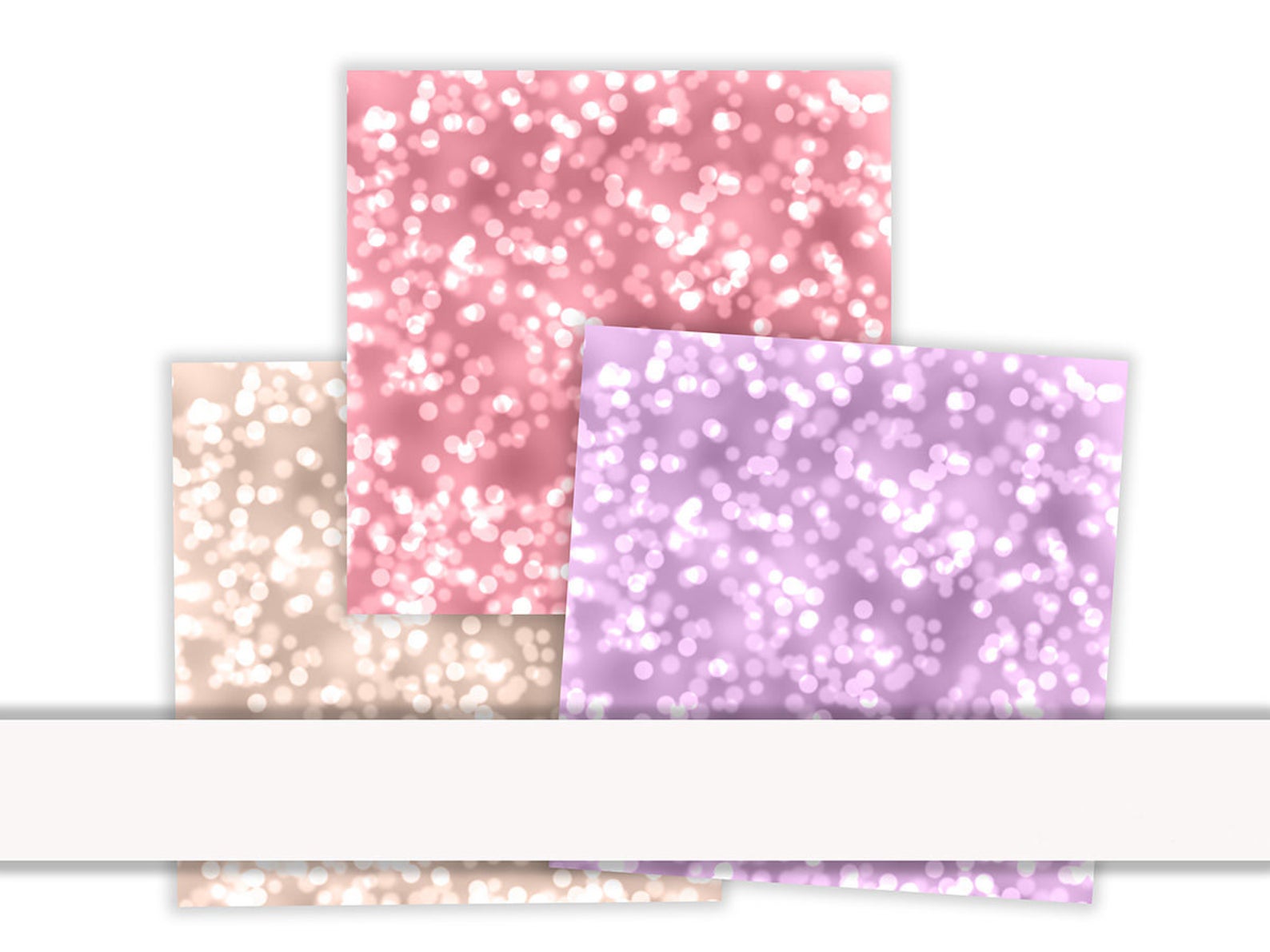 Bokeh Digital Paper Set Rainbow Background Pastel - Etsy