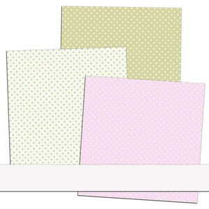 Polka Dot Digital Paper Set of 30 Polka Dot Digital Polka Dot Printable ...