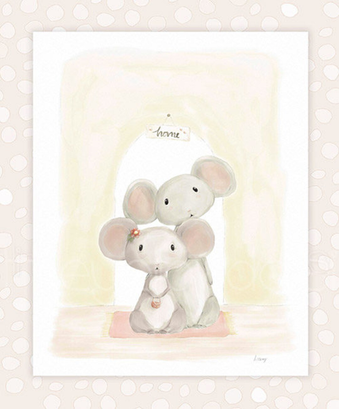 Cute Baby Mouse Drawing