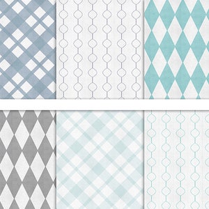 Boy Digital Paper Baby Blue Textured Paper Baby Boy Patterned Paper ...