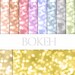 Bokeh Digital Paper Set Rainbow Background Pastel Instant Download - Etsy