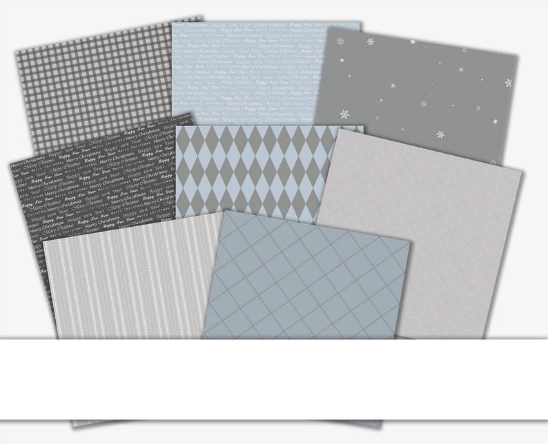 Christmas Digital Paper Holiday Digital Paper Christmas | Etsy