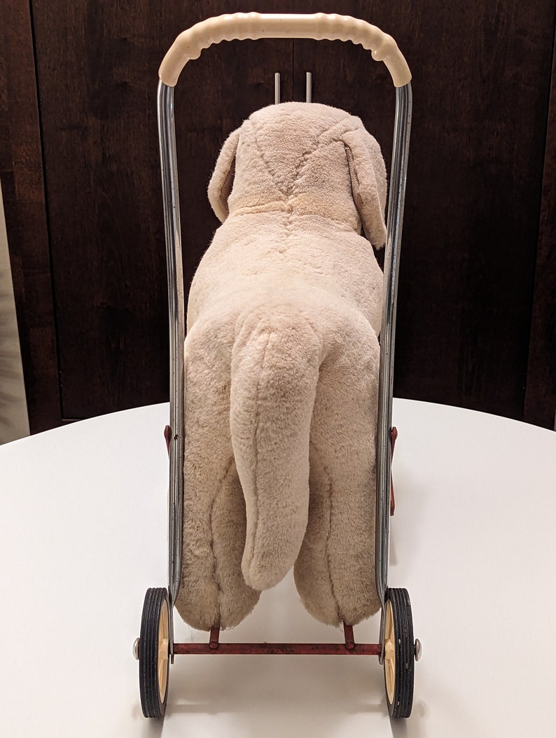 Vintage Pedigree Soft Toys Ride/push Dog - Etsy