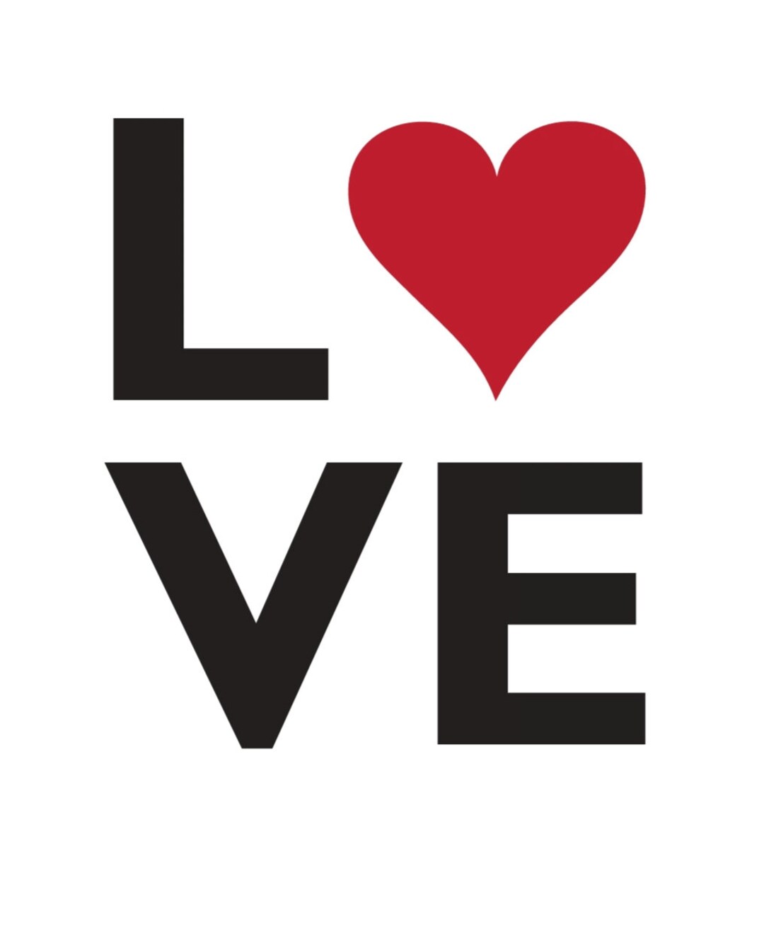 Love Print, Digital Print, Digital Download, Home Decor, Kitchen Art ...