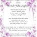 Daughter Loving Memory Print, Memorial Print, Digital Print, Digital ...