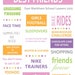 Best Friend Gift, A4 Print, Present for Best Friend, Best Mate, Best ...