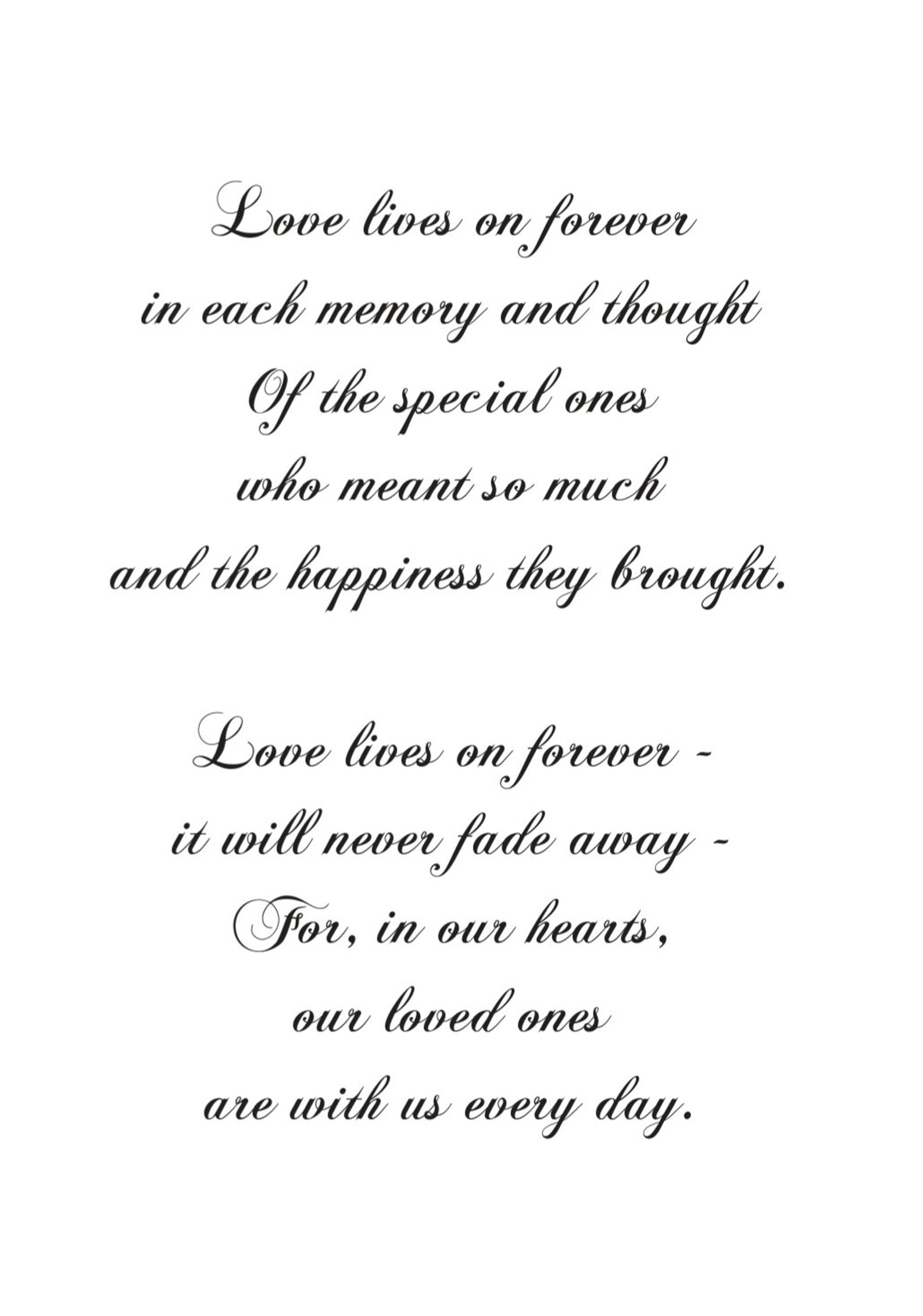 Love Lives on Forever Print, Memorial Print, Digital Print, Digital ...