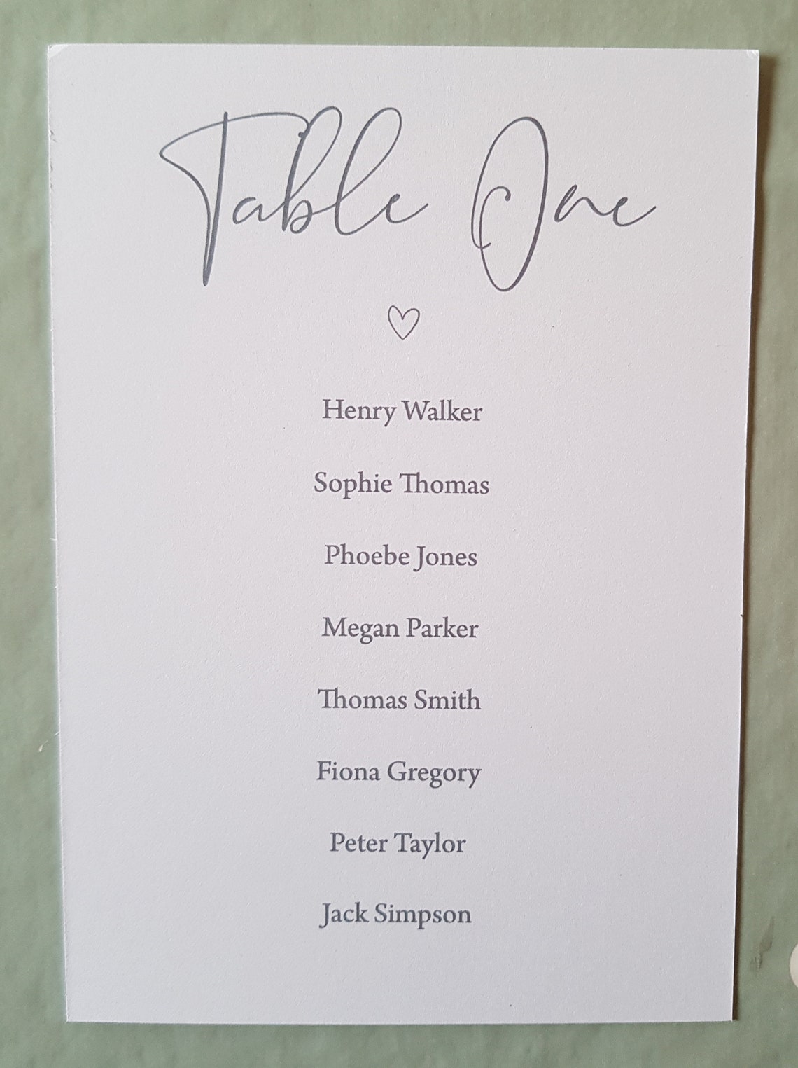 Table Plan Cards, Seating Plan, Wedding Guest Seating, Seating Chart ...