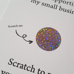 Business Scratch Cards, Business Promotions, Loyalty Discount, Business ...