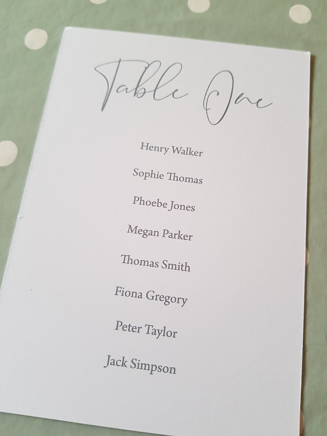 Table Plan Cards, Seating Plan, Wedding Guest Seating, Seating Chart ...