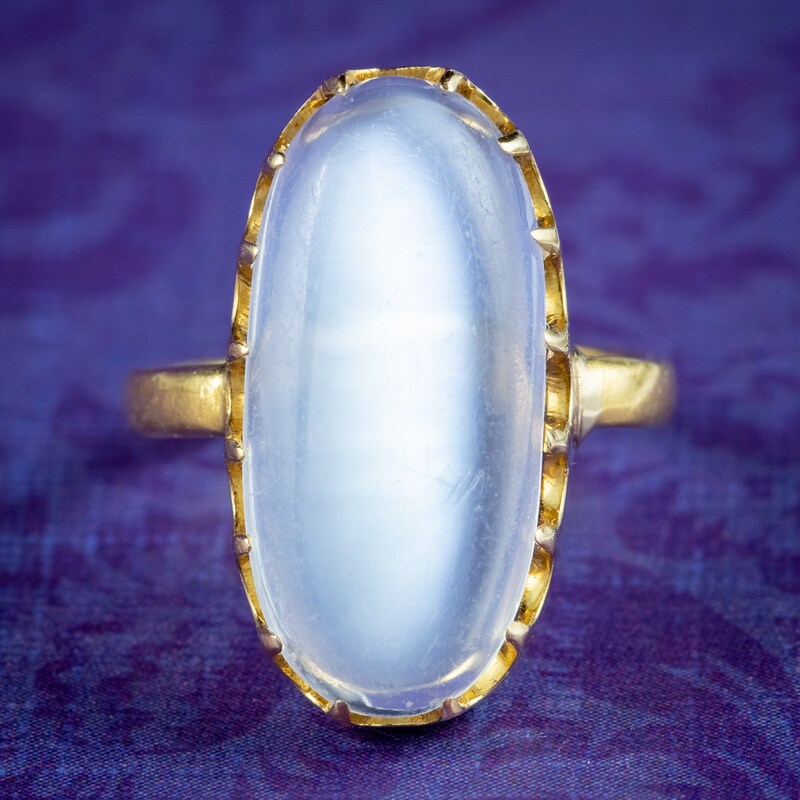 Antique Moonstone - Etsy
