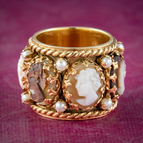 Cameo Ring - Etsy