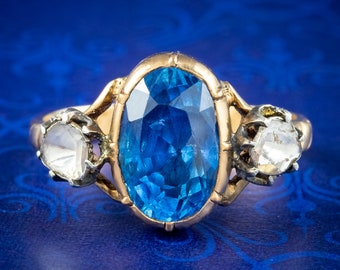 Georgian sapphire ring store