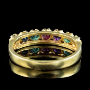 Victorian Style Acrostic Dearest Gemstone Ring - Etsy