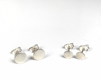 Sterling silver stud earrings tiny sterling silver studs | Etsy