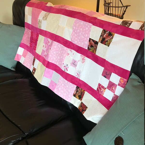 Breast Cancer Table Runner - Etsy