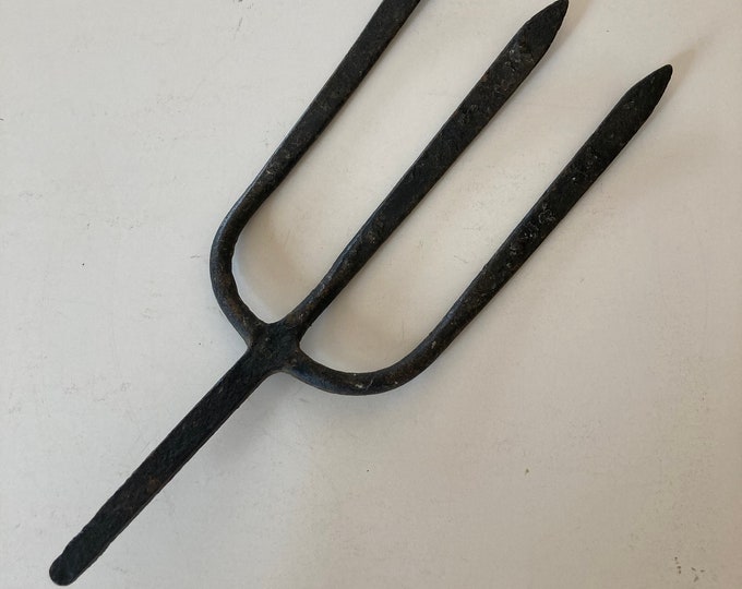 3 Prong Fork, Pitch Fork, 3 Tine Fork, Vintage Tool, Farmhouse Decor ...
