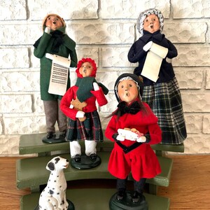 Byers Choice Caroler Display Bleachers: Moss Green Wood Stand - Etsy