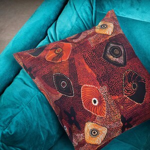 Aboriginal Indigenous Cushion Covers | "star Dreaming" Design ...