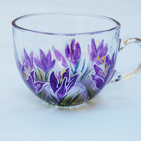 Purple Crocus - Etsy