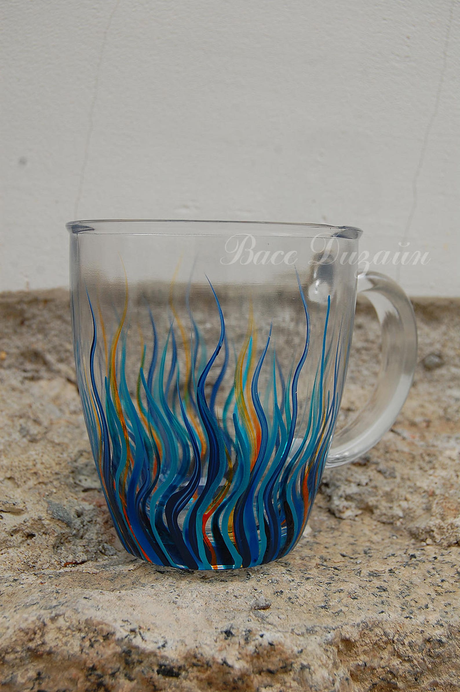 Sea Cup, Blue Ocean, Ocean Design, Blue Cup, Sea Lovers, Tea Cup ...