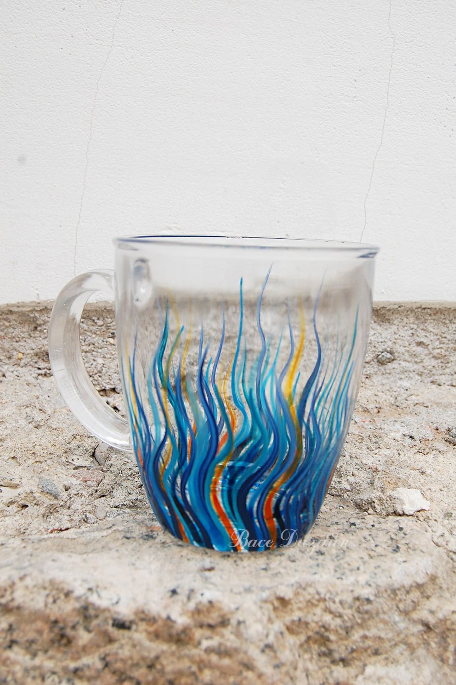 Sea Cup, Blue Ocean, Ocean Design, Blue Cup, Sea Lovers, Tea Cup ...
