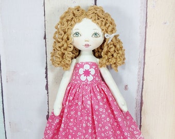 Handmade Little Rag Doll Princess Tilde - Etsy